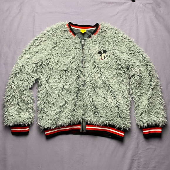 Disney | Jackets & Coats | Mickey Mouse Fuzzyfurry Jacket | Poshmark